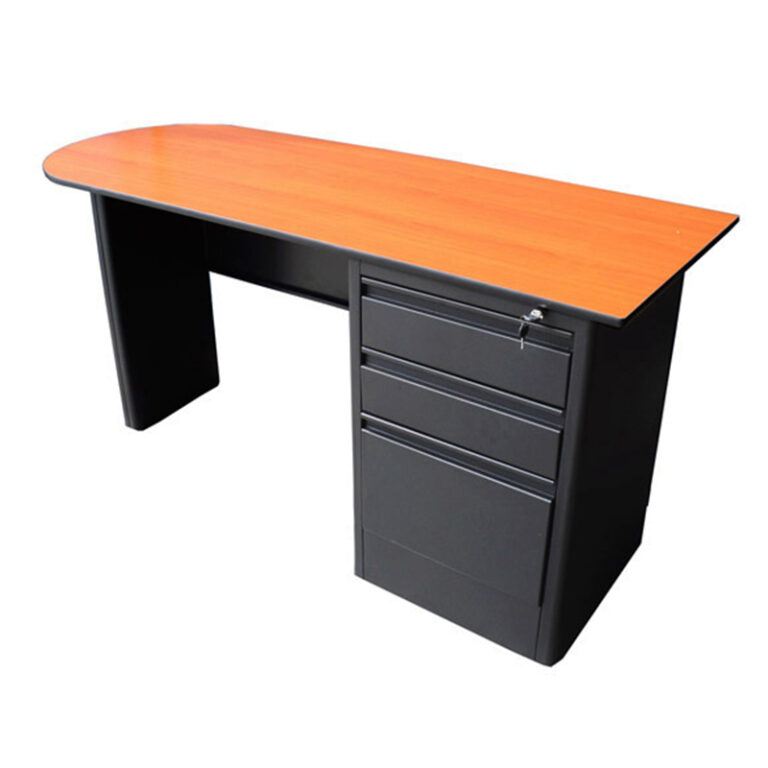 Escritorio Semi-ejecutivo base de metal – Impulso Mobiliario de Oficina